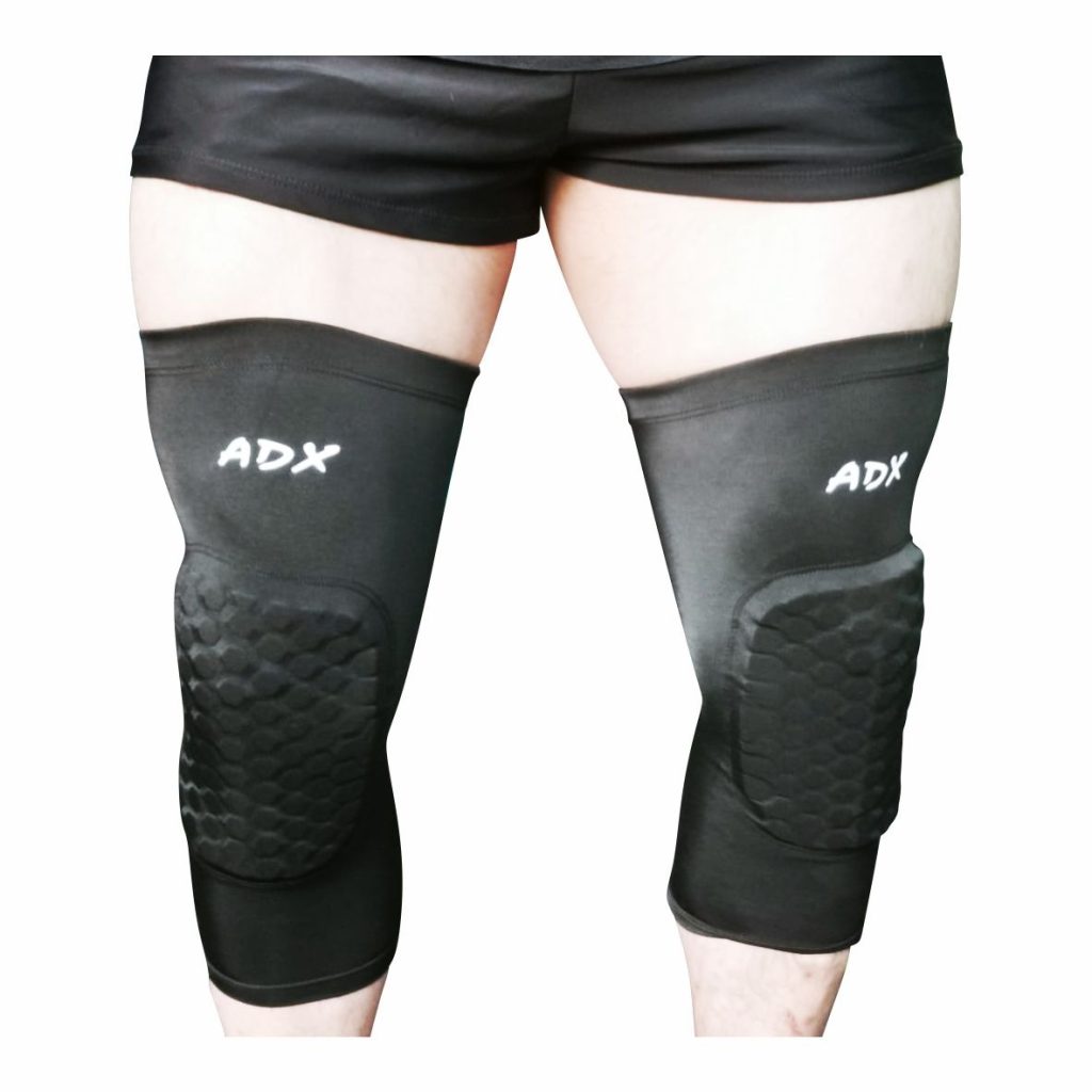 ADX Par Rodillera Basquetbol Licra C/panal Eva 1cm C/silicon – ADX