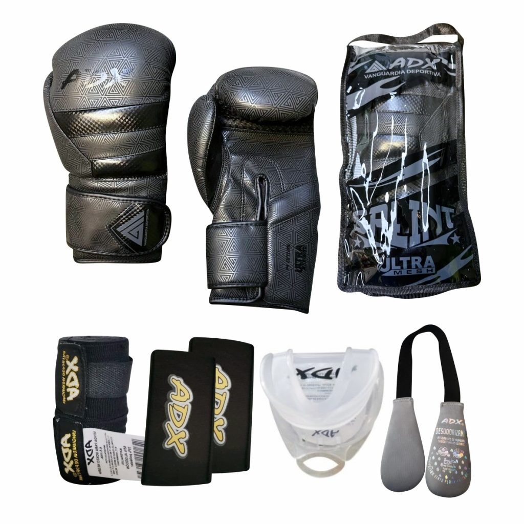 Kit De Guantes Para Boxeo Adx Modelo Split + Complementos – ADX